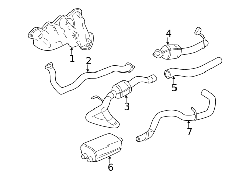 Exhaust Components for 2002 Chevrolet Silverado 2500 HD | GMPartsDirect.com