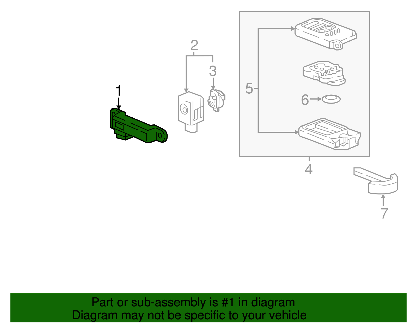38387-TVA-A31 - Antenna Assembly Lf (Smart) - 2018-2021 Honda | Honda ...