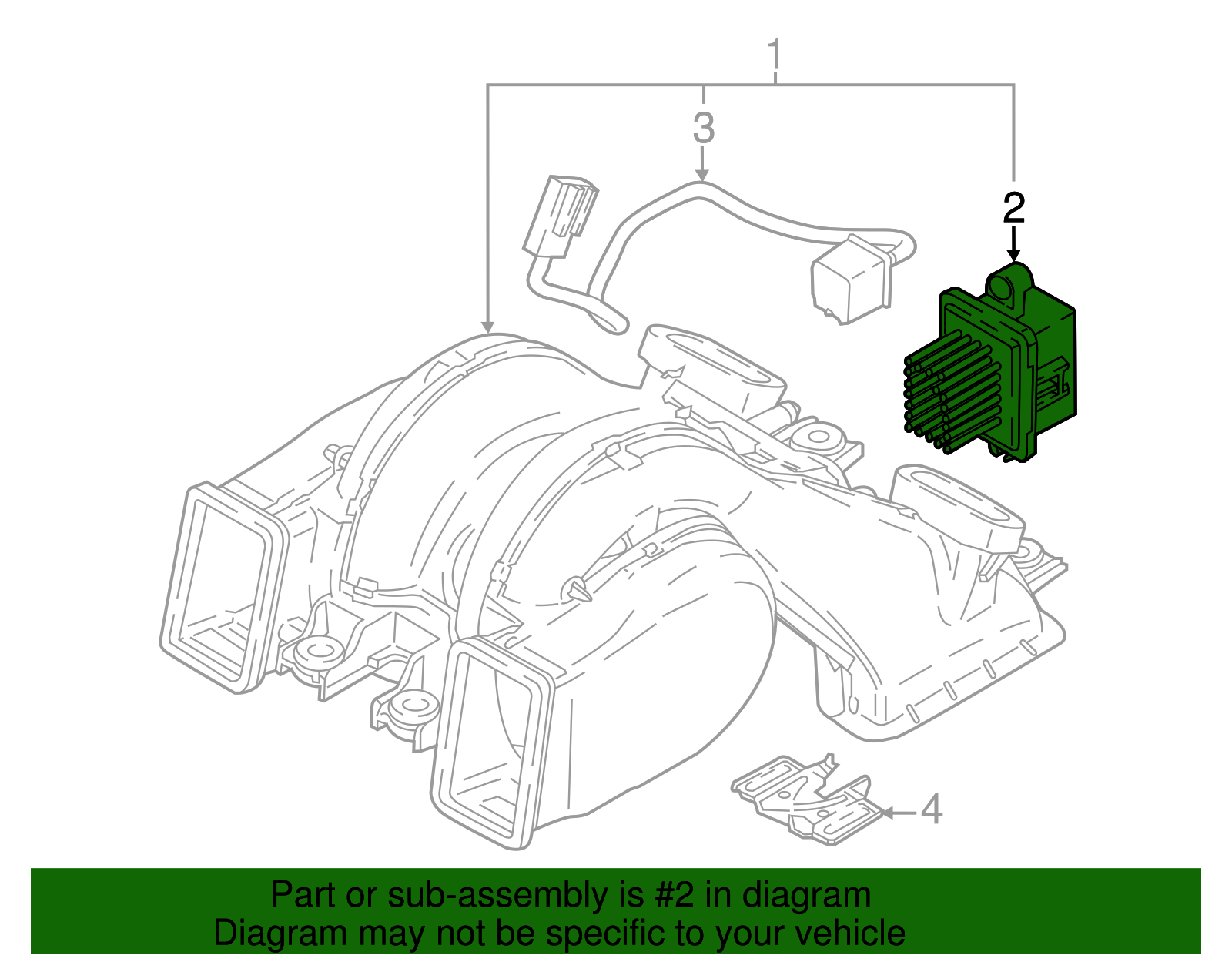 64-11-9-354-174 - HVAC Blower Motor Control Module - 2016-2025 BMW ...