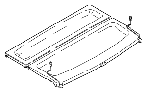51-46-7-378-619 - Luggage Cover 2016-2022 BMW X1 | BMWPartsDirect.com
