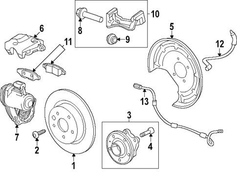 Front Brakes for 2025 Buick Envista | GM Parts Center