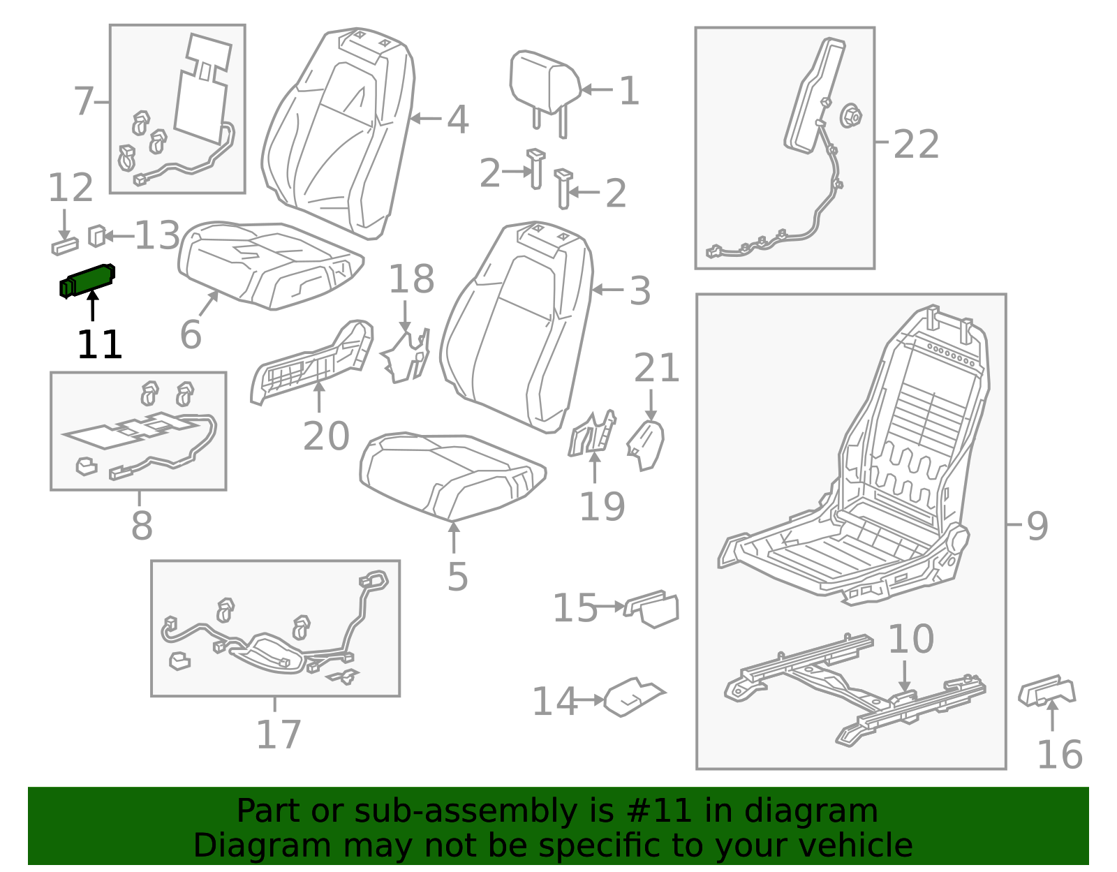 2003-2025 Honda Switch Assy., R. (4 Way) 81253-SDB-A71 | Honda Factory ...
