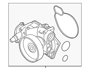 11518074234 - 2018-2025 BMW Water Pump Assembly (11-51-8-074-234) | BMW ...