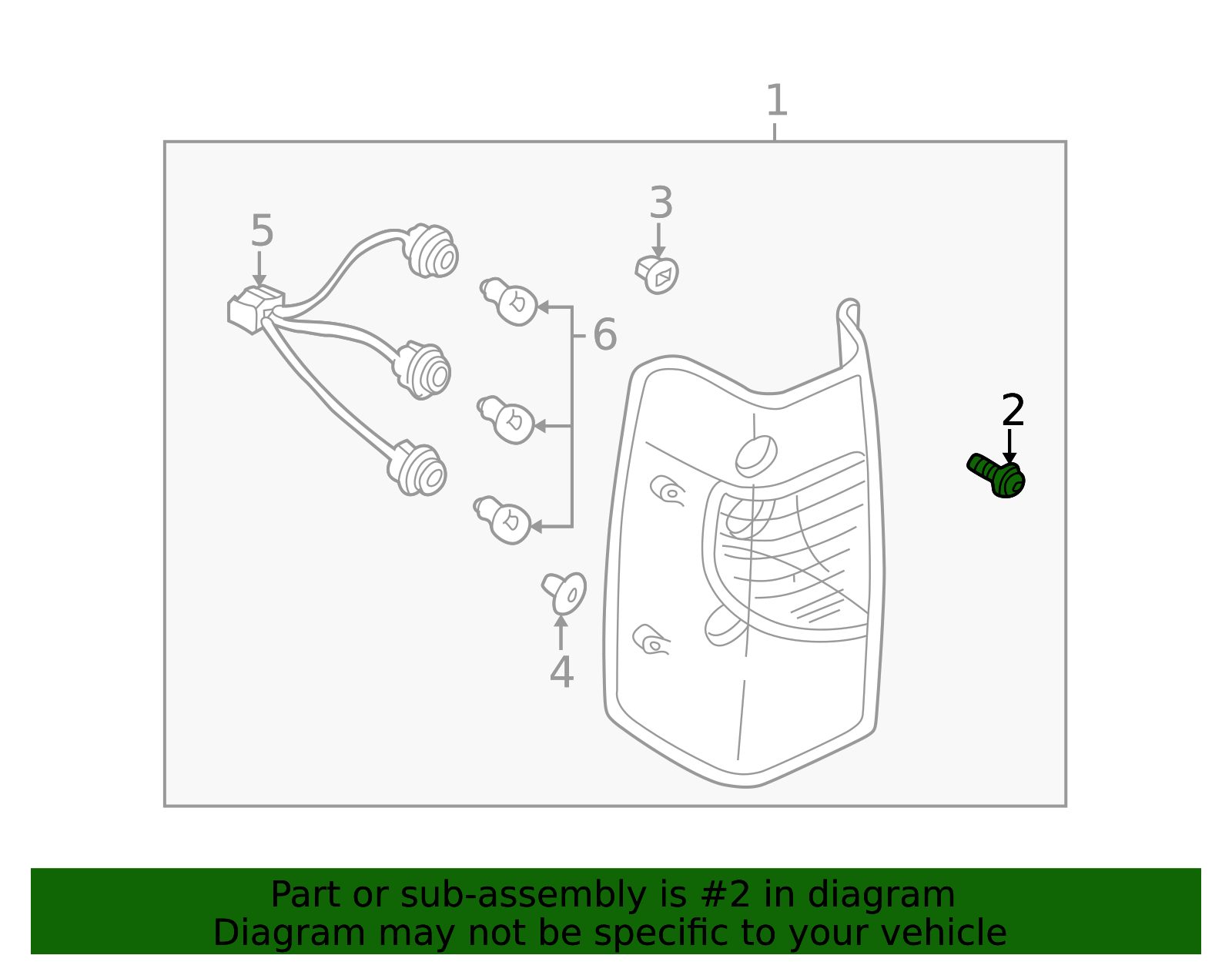 1995-2025 Nissan Fog Lamp Assembly Screw 08566-61608 | TascaParts.com