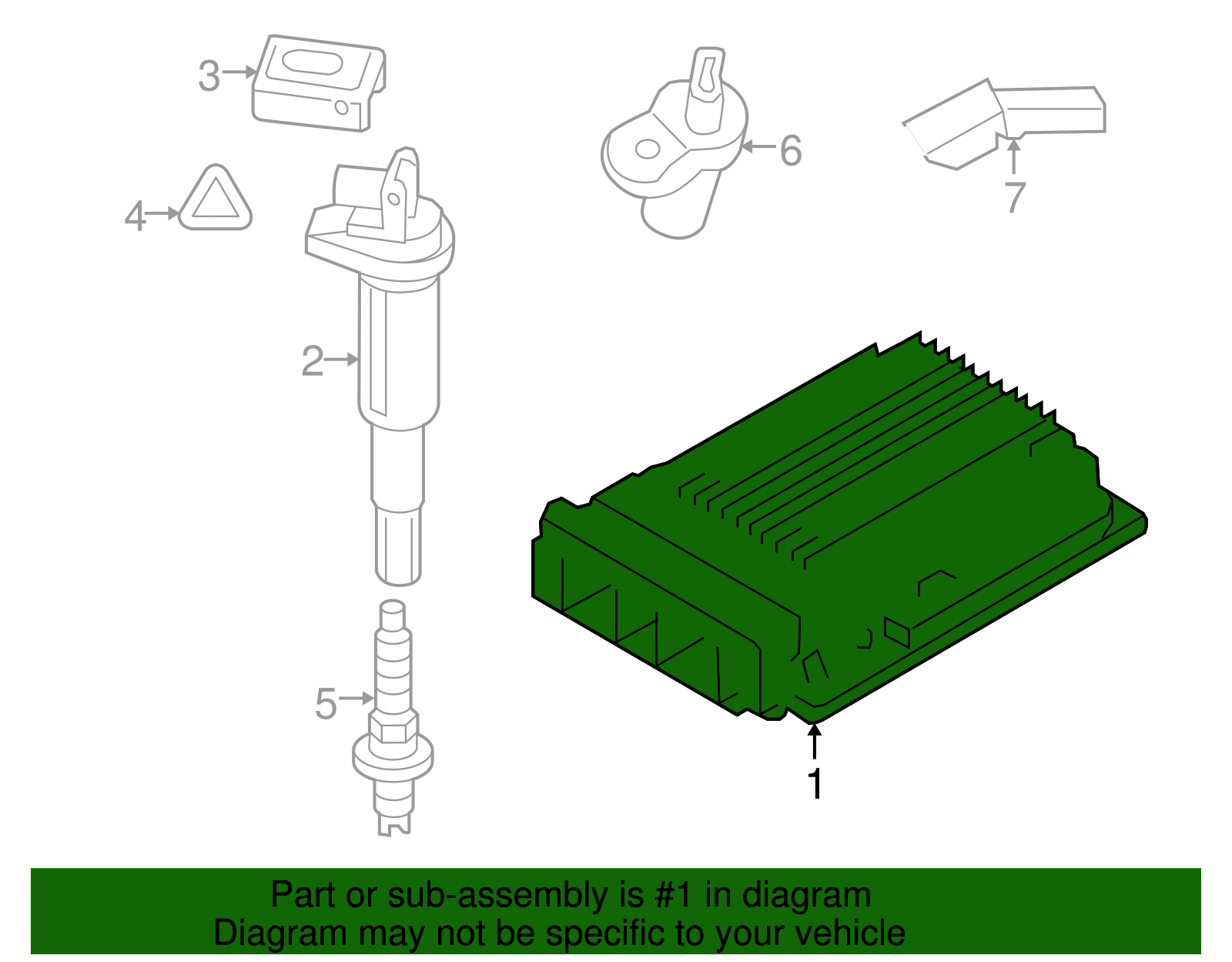 Genuine BMW 12-14-8-637-031 | Engine Control Module (ECM) | FREE ...