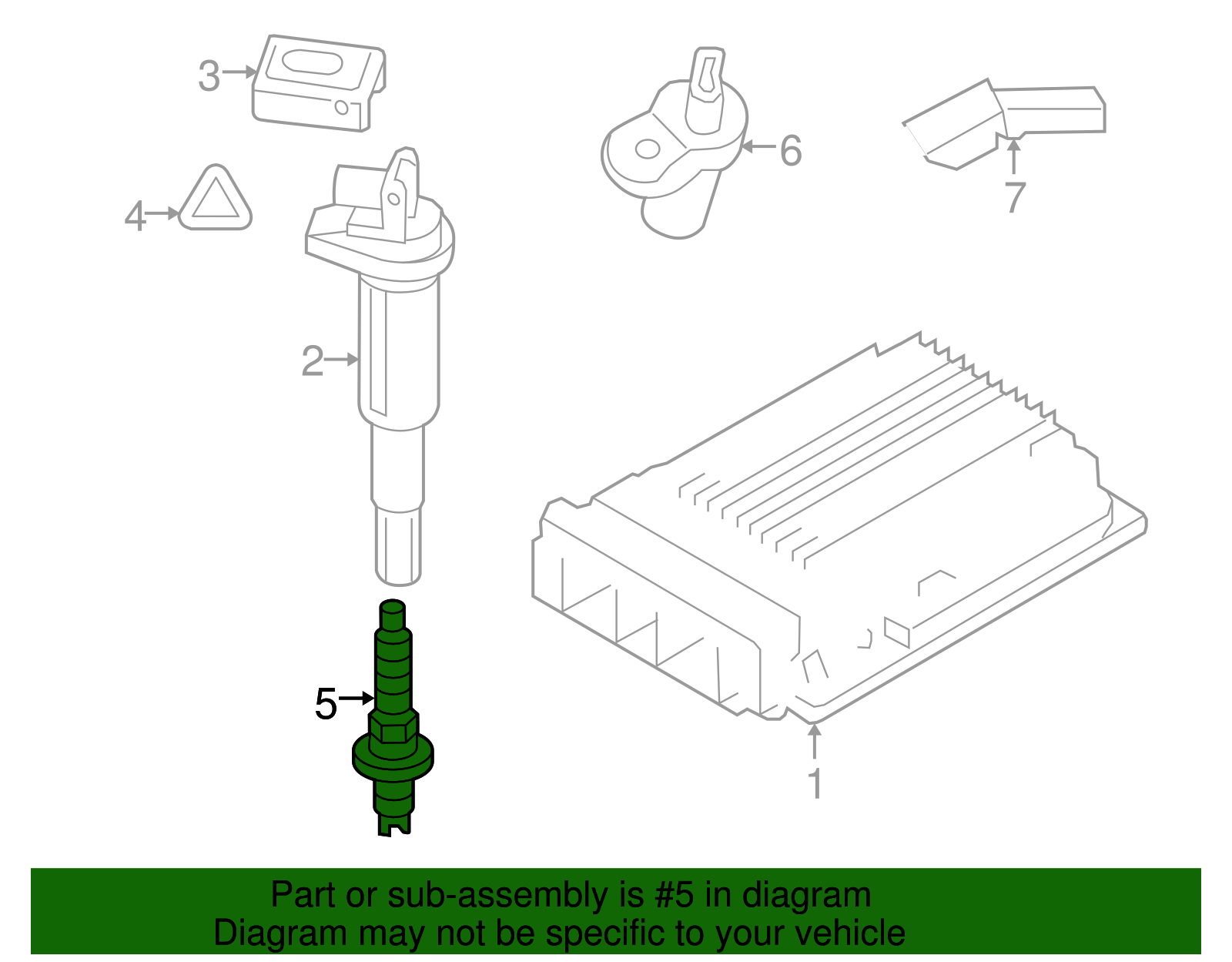 12120040581 - 2013-2019 BMW Spark Plug (12-12-0-040-581) | BMW of South ...