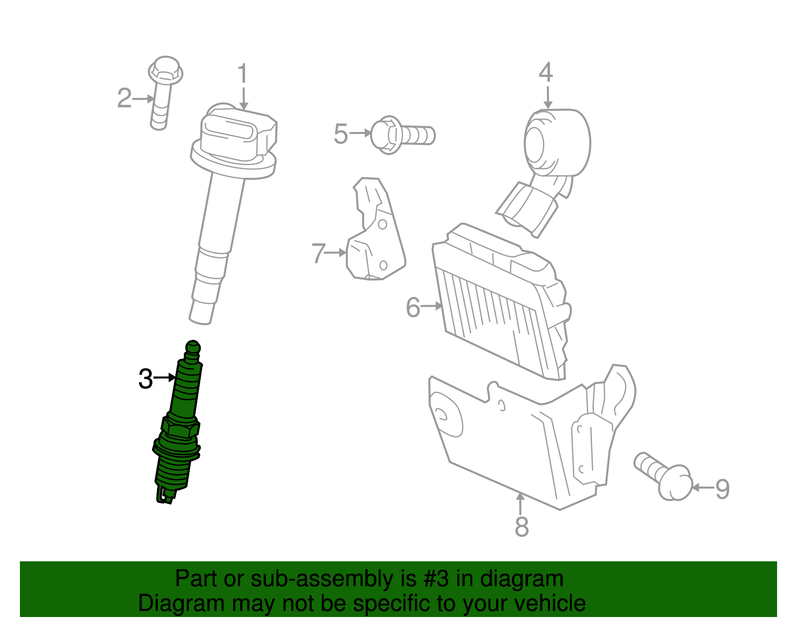 90919-01265 - Spark Plug - 2012-2019 Toyota Prius C | Nucar Toyota of ...