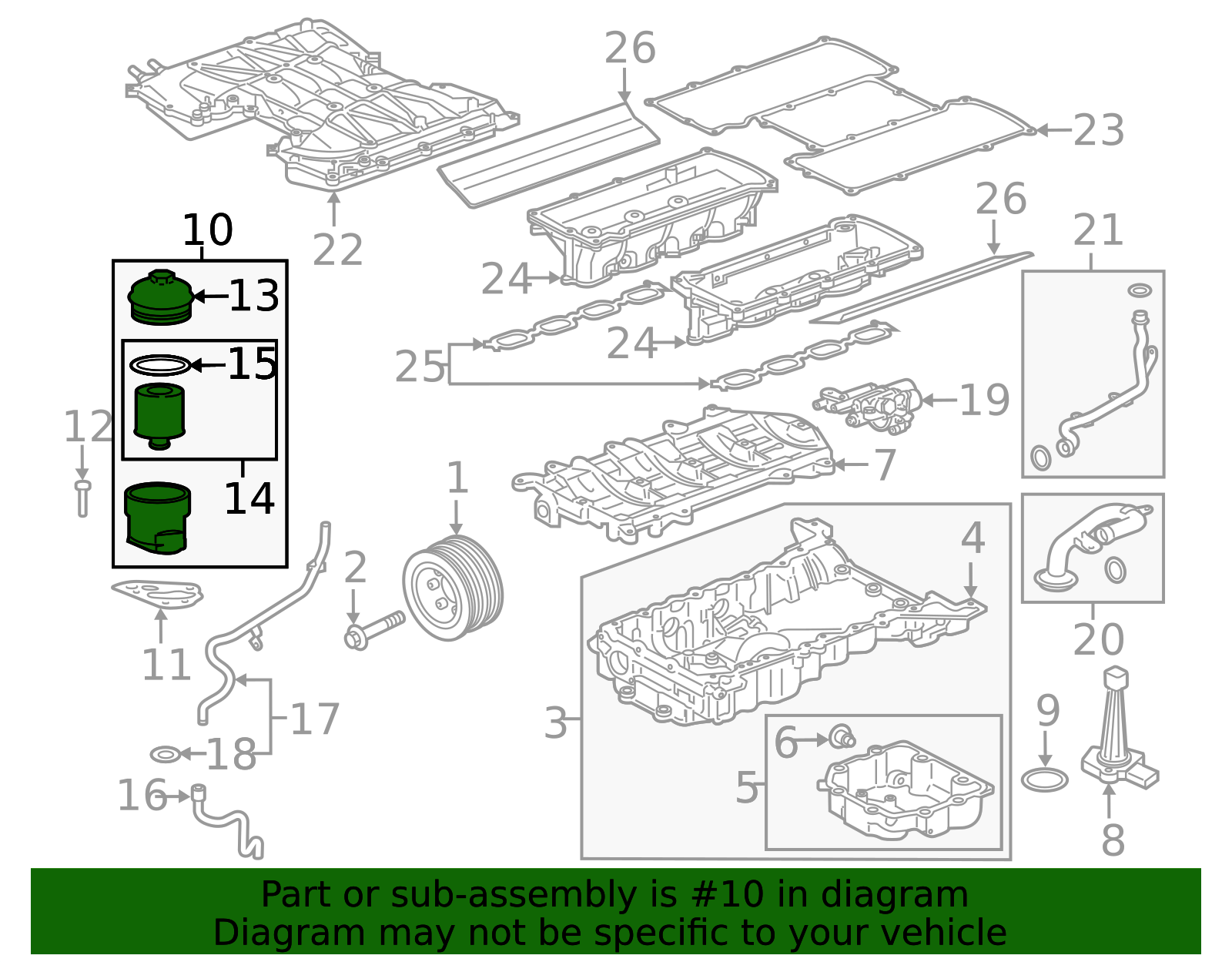 2010-2024 Jaguar Filter Assembly AJ812351 | OEM Parts Online