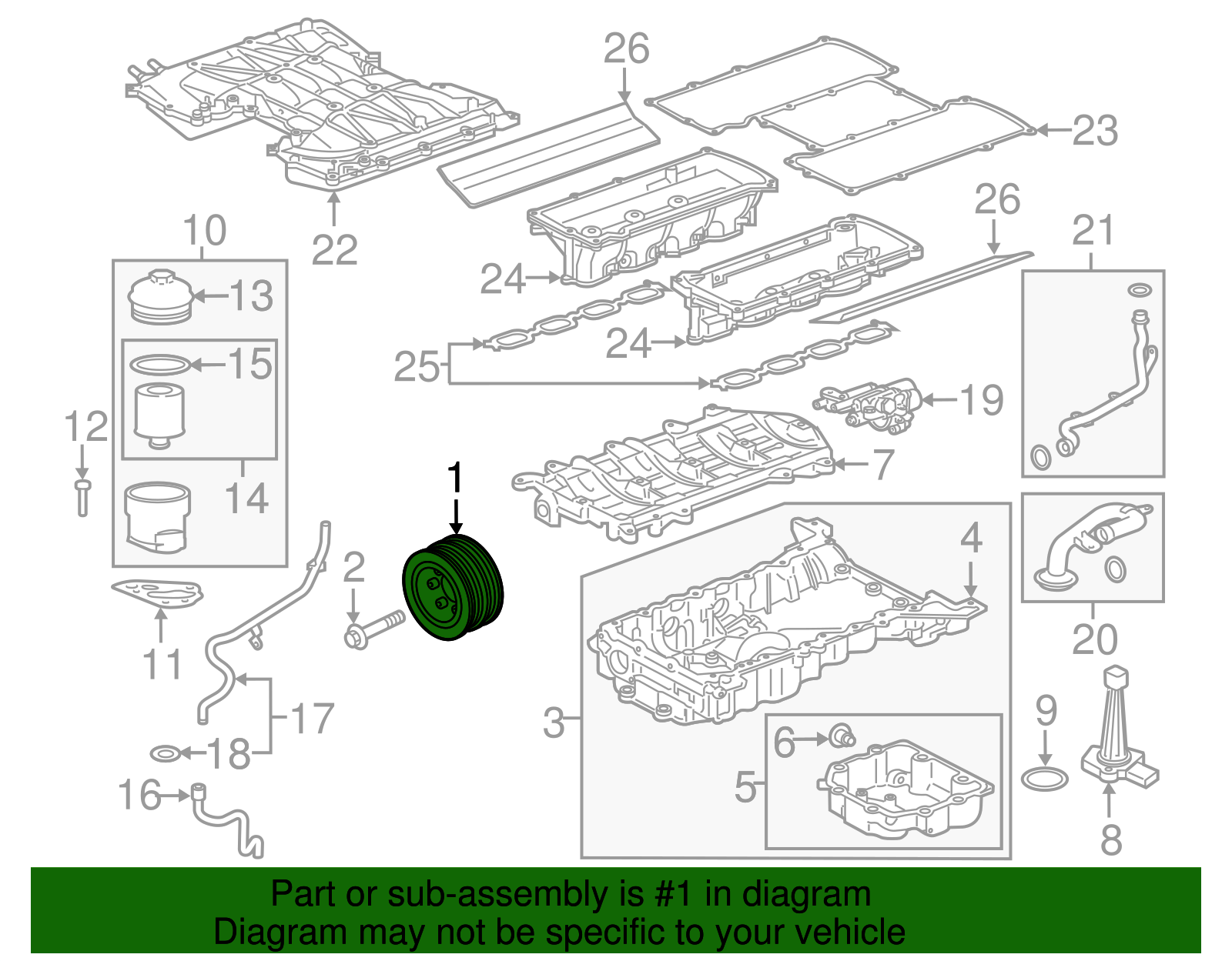 2010-2024 Jaguar Vibration Damper AJ814061 | OEM Parts Online