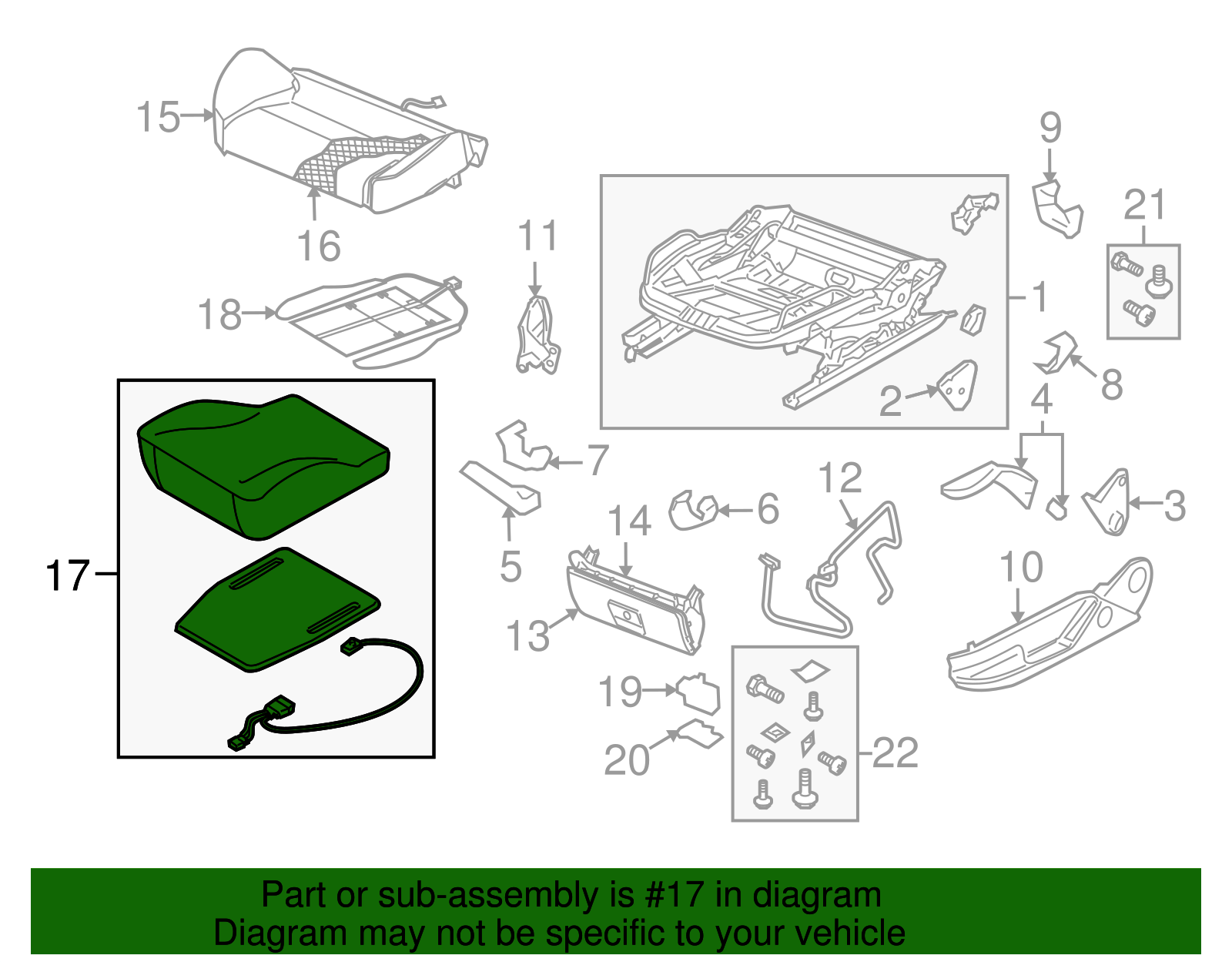 8P0-898-522-S - Repair Kit 2007-2013 Audi | Audi OEM Parts Guy