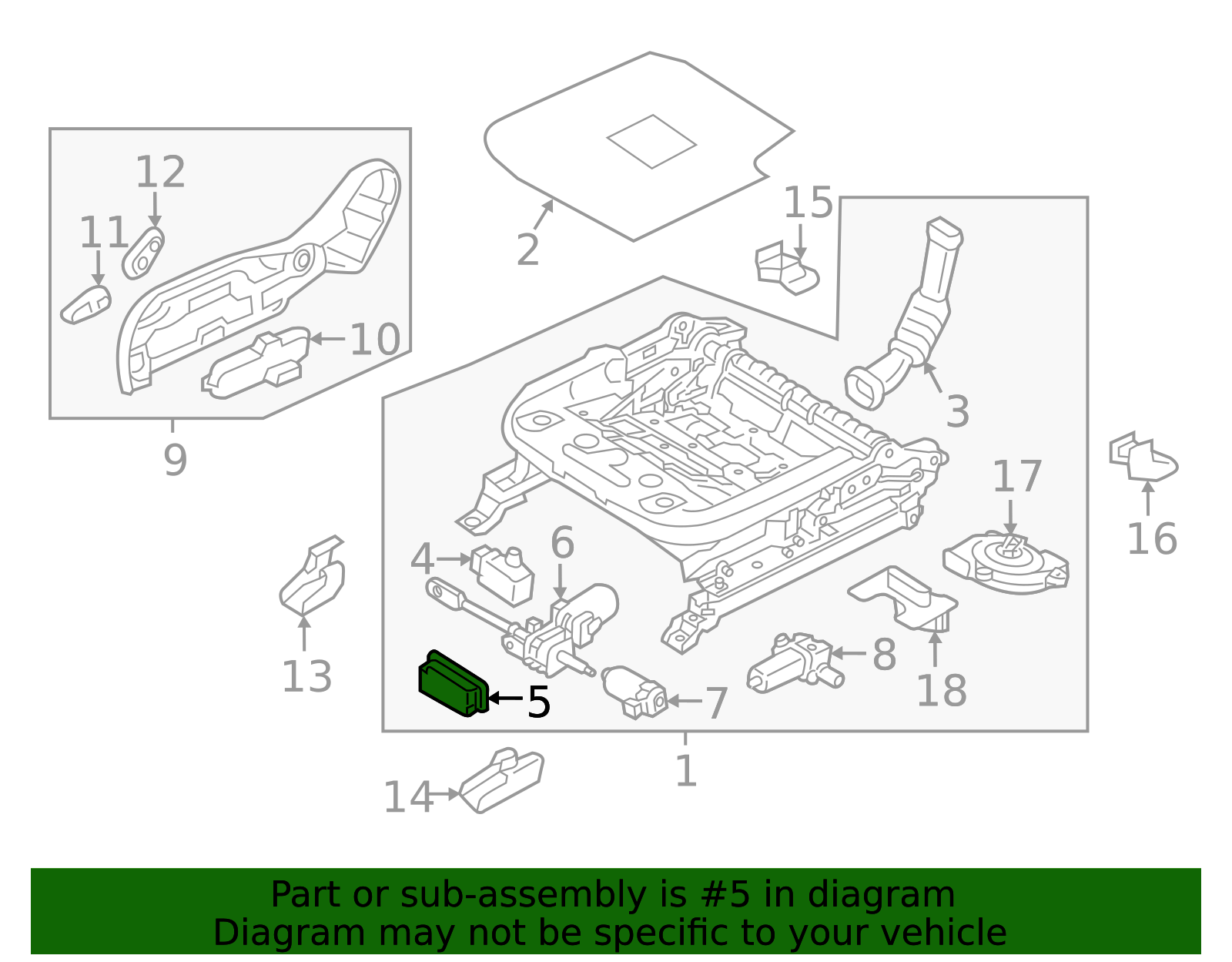 Hyundai - 88195-D3000 - Seat Heater Control Module - 2016-2018 Hyundai ...