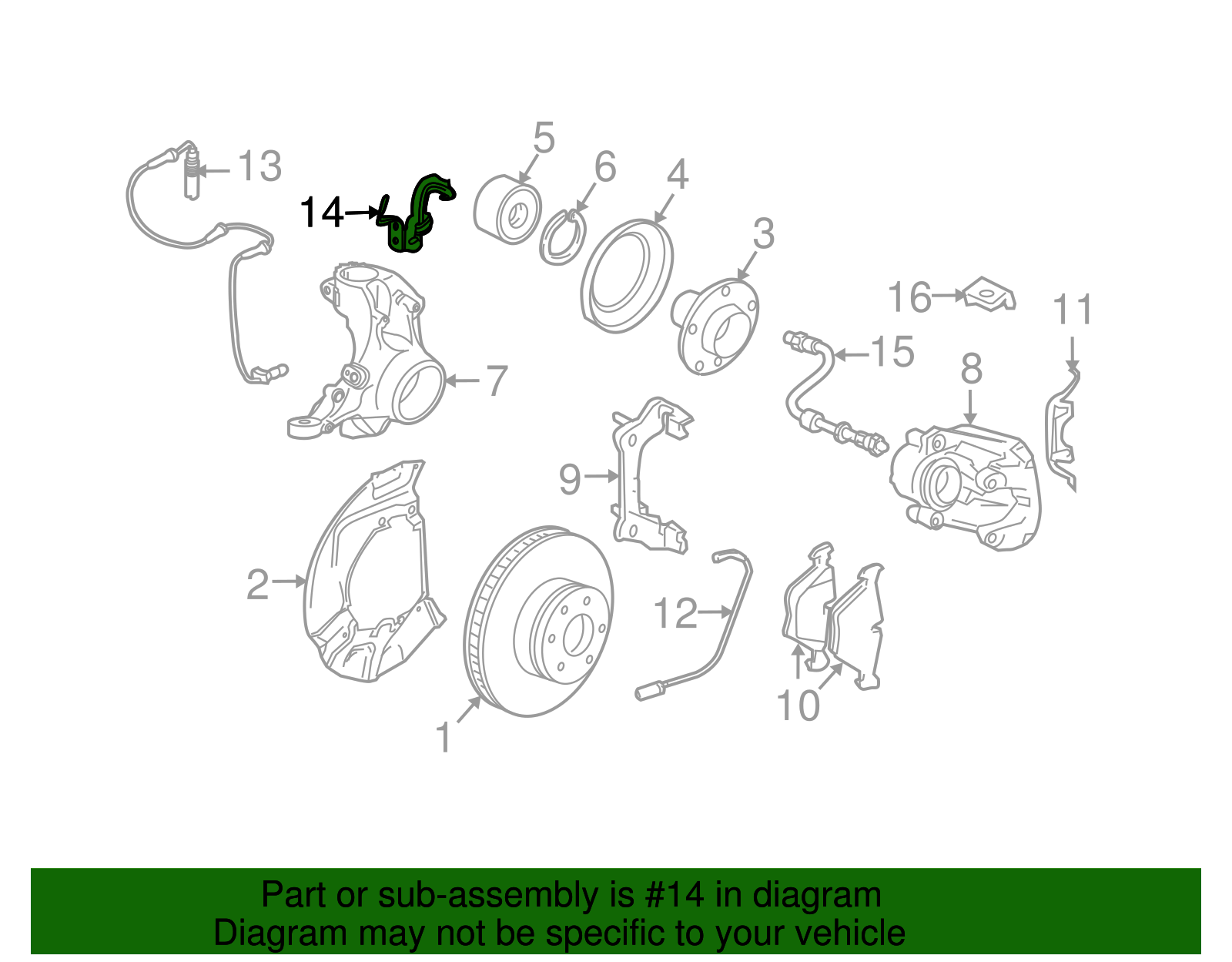 BMW 2006-2010 BMW Speed Sensor Bracket 34-52-6-766-570 | BMW AutoNation ...