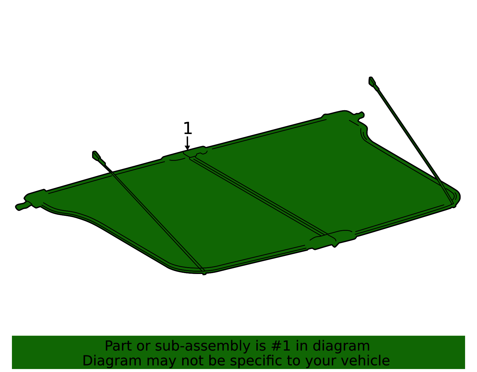 2023-2025 Toyota Tonneau Cover 64910-47090-C0 | Toyota Parts Center