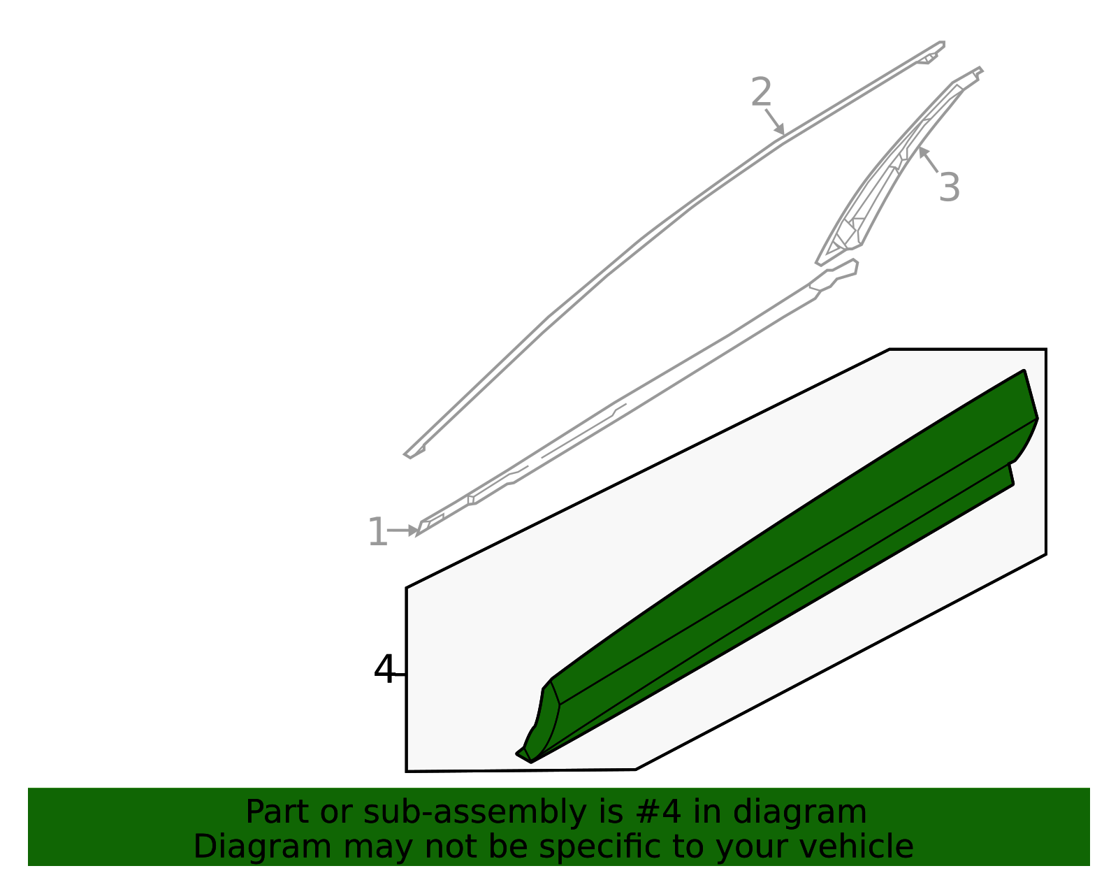 2021-2025 Genesis Side Molding 87721-T6000 | MotorMotor