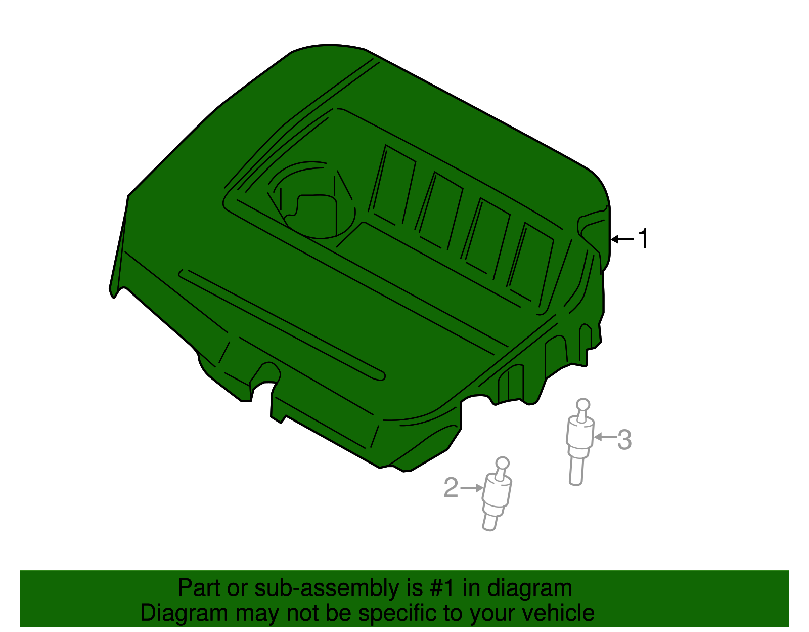 GV6Z-6A949-A - gv6z-6a949-a 2016 2017 2018 2019 Ford Escape Engine ...