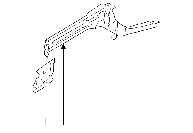 G5131-5SPMA - Outer Rail - 2020-2025 Nissan LEAF | Nissan OEM Parts Direct
