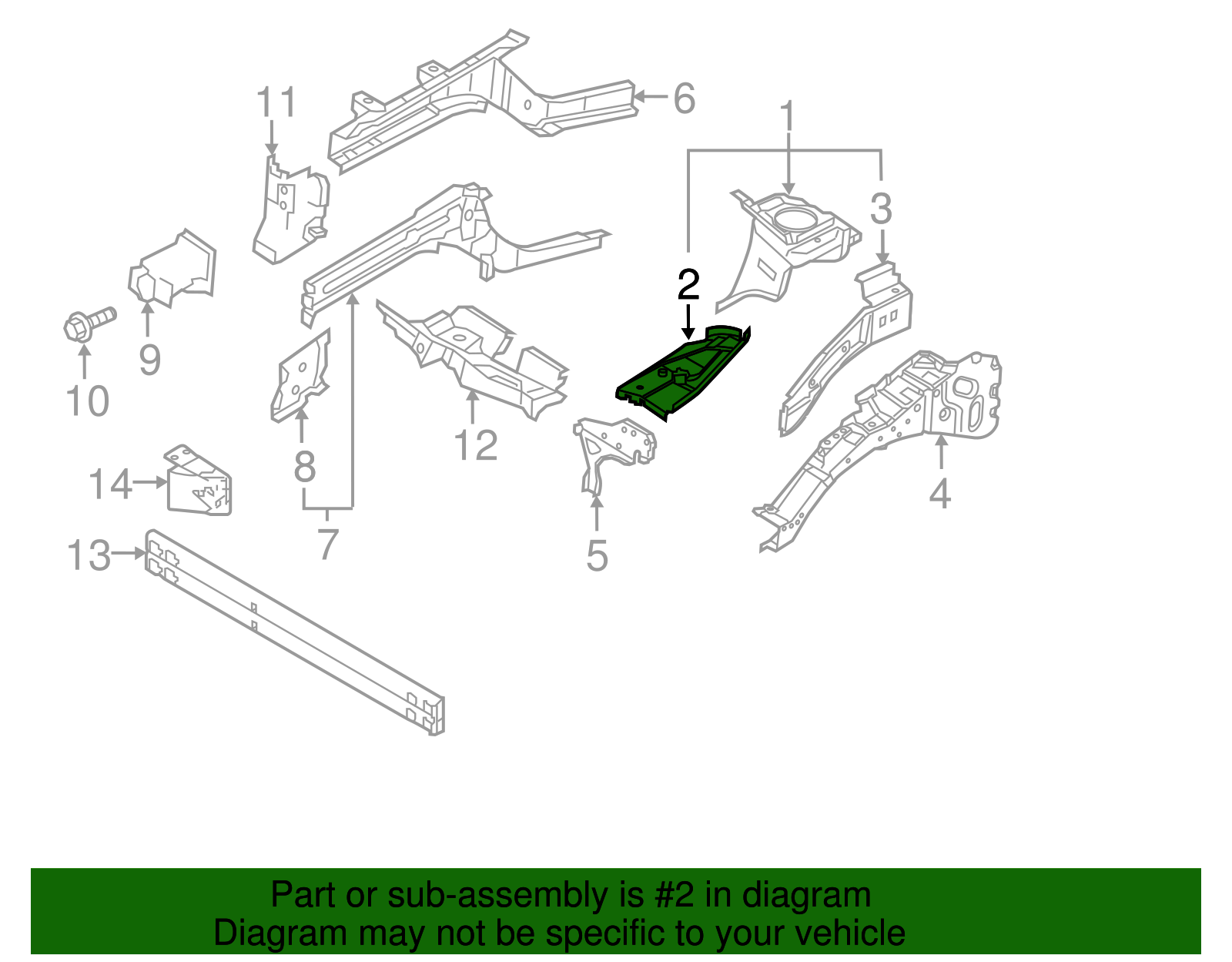 2013-2025 Nissan LEAF Front Panel F4132-3NFMA | Jenkins Nissan Of ...