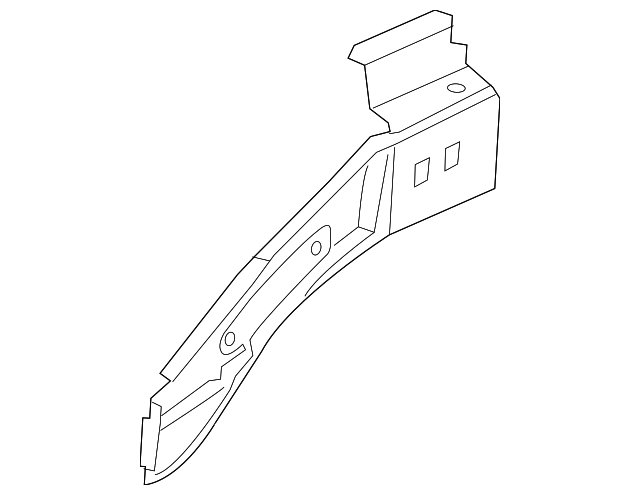 2020-2025 Nissan LEAF Outer Rail Reinforcement G51L8-5SPMA | Nissan RVA