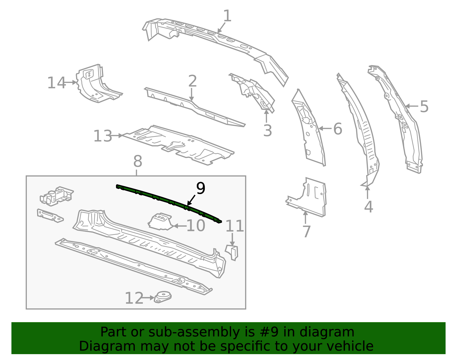 22988530 - High-Quality Rear End Panel Extension Retainer for ...