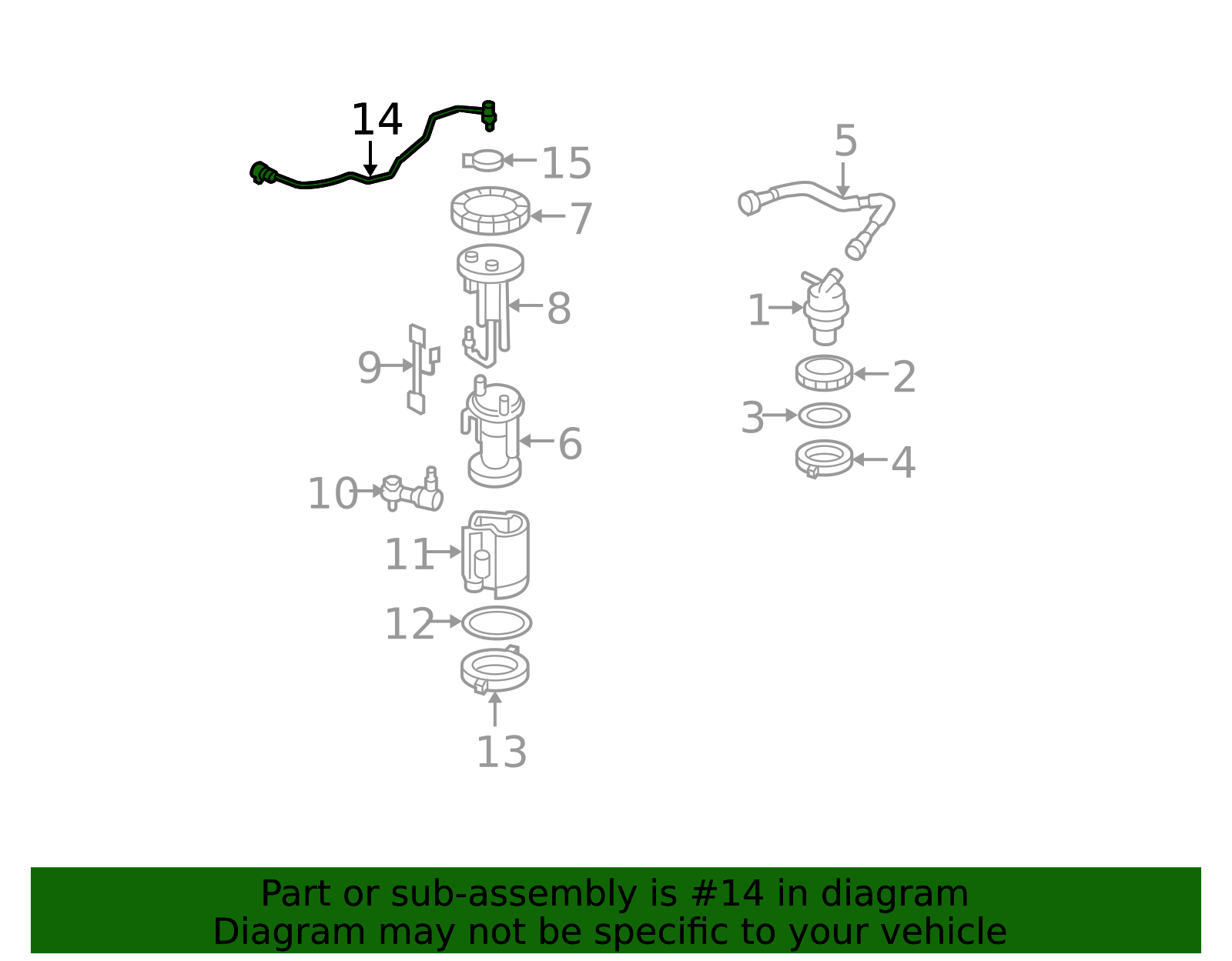 2004-2007 Toyota Highlander Suction Tube 77209-0E030 | Toyota Parts Center