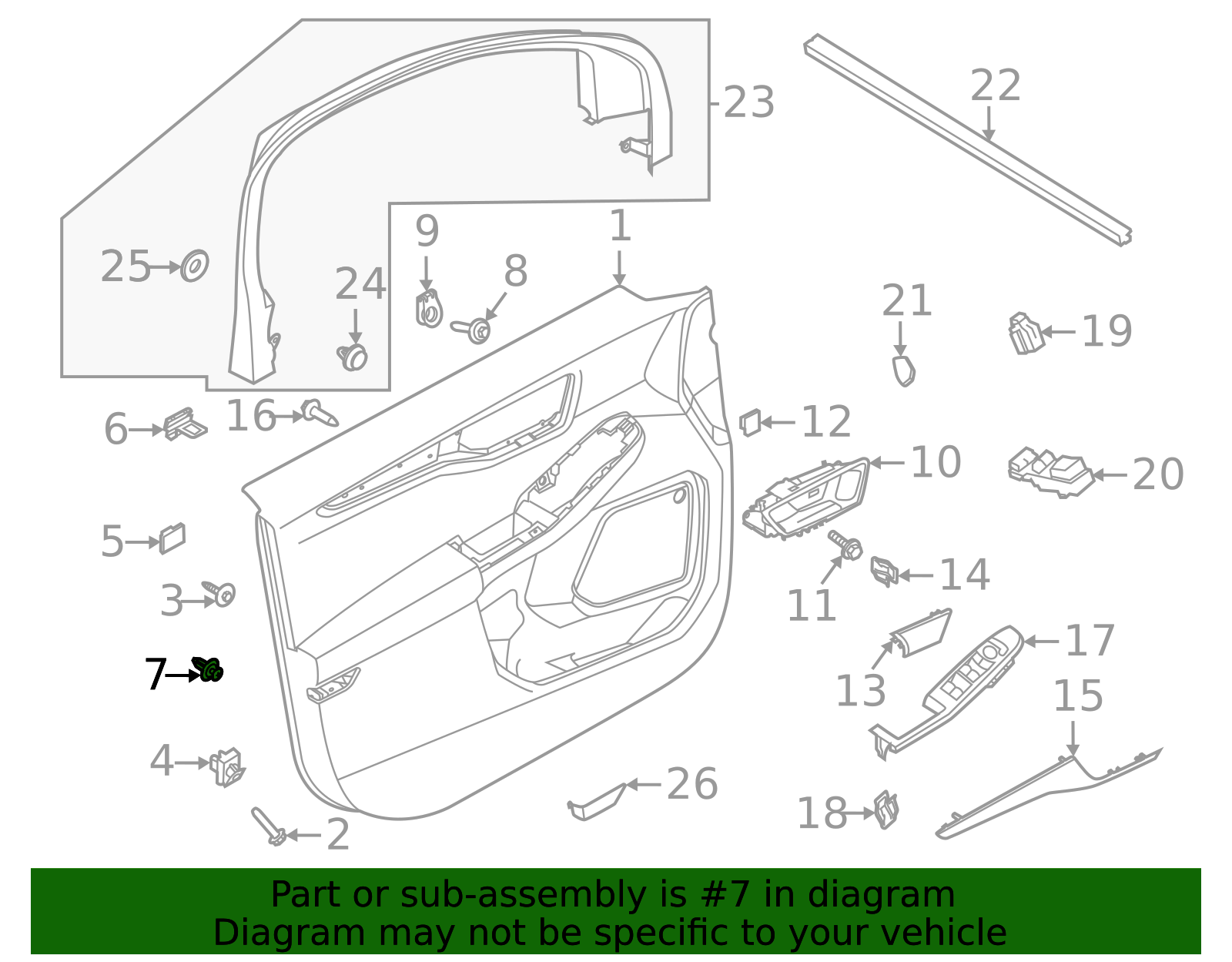 Genuine OEM Ford Part - Door Trim Panel Retainer Clip W721069-S300 ...