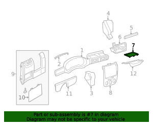 1K0-858-169-9B9 - High-Quality Storage Compartment Insert for 2006-2018 ...