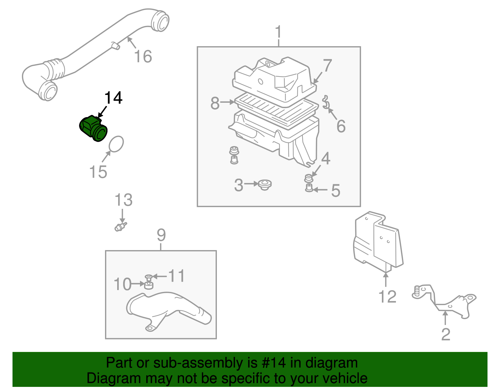 FS1E13215 - Mazda Mass Air Flow Sensor 2001-2005 Mazda | Performance ...