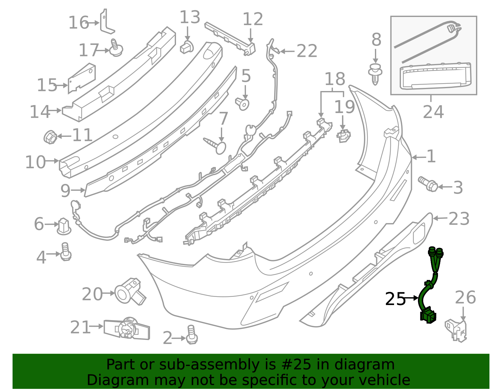 24340-3KA0A - High-Quality Connector for 2013-2025 INFINITI ...