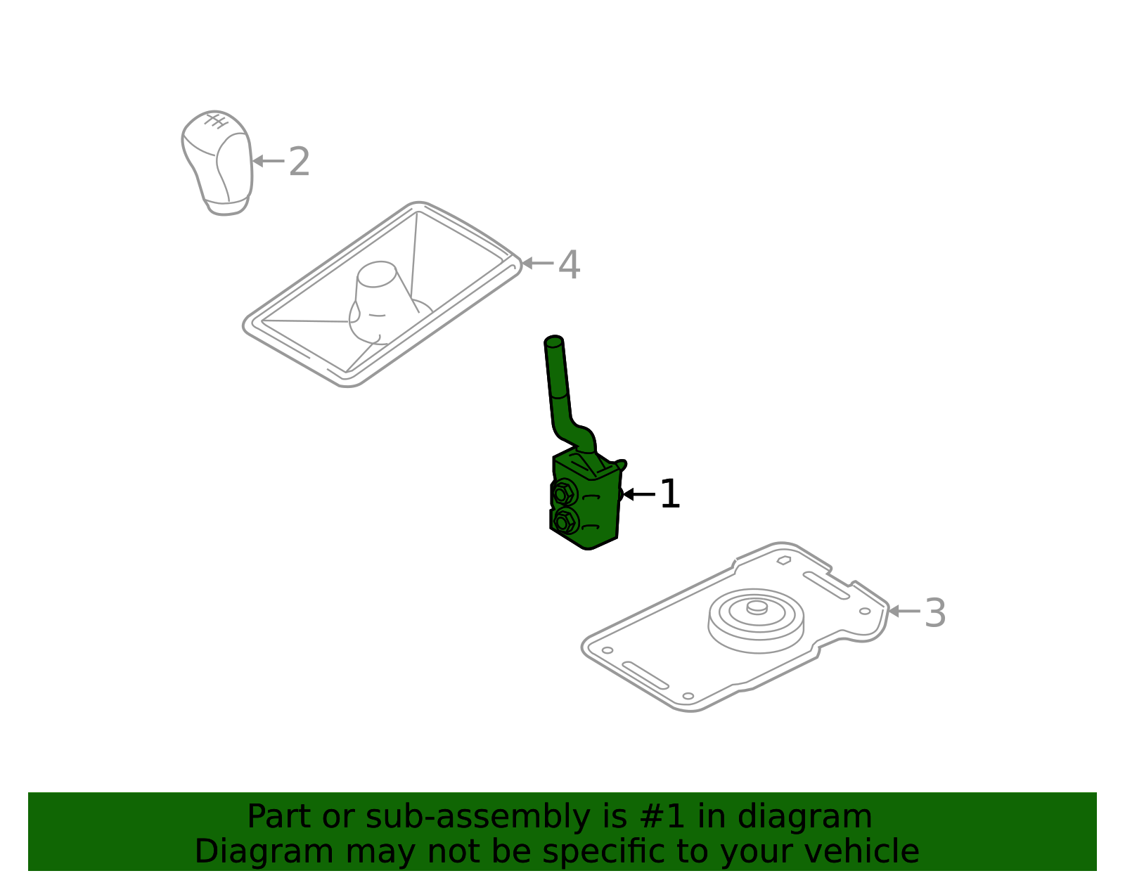 2011-2014 Ford Mustang | Gear Shift Assembly | CR3Z-7210-A | Walls ...