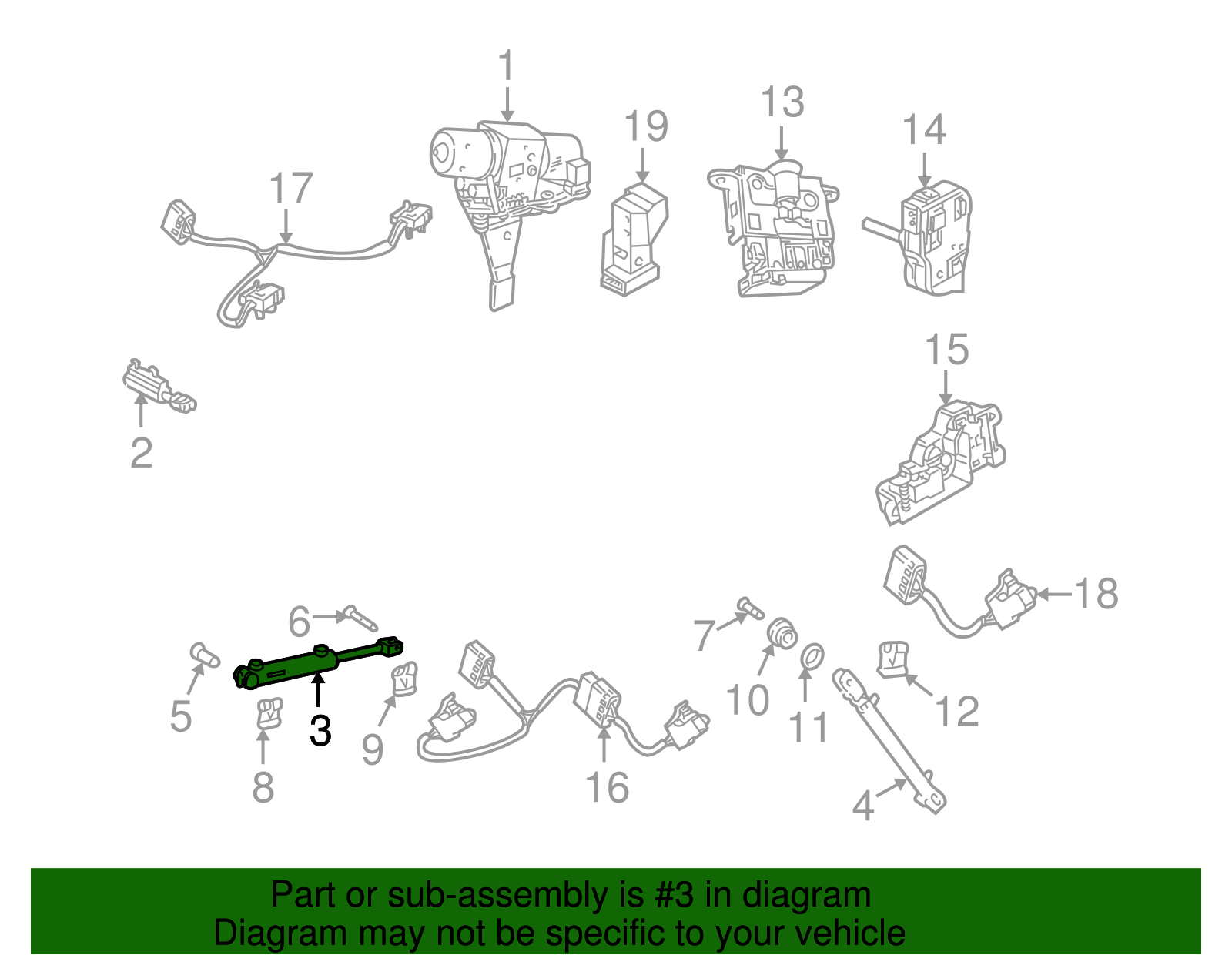 170-800-02-72 - Hydraulic Cylinder 1998-2004 Mercedes-Benz | Mercedes ...