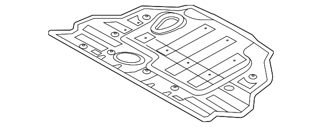 Genuine Under Cover for 2011-2014 Hyundai Sonata | Part# 29130-3S100 ...