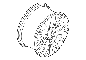 BMW 2014-2018 BMW X5 Wheel 36-11-6-853-954 | BMW AutoNation Parts