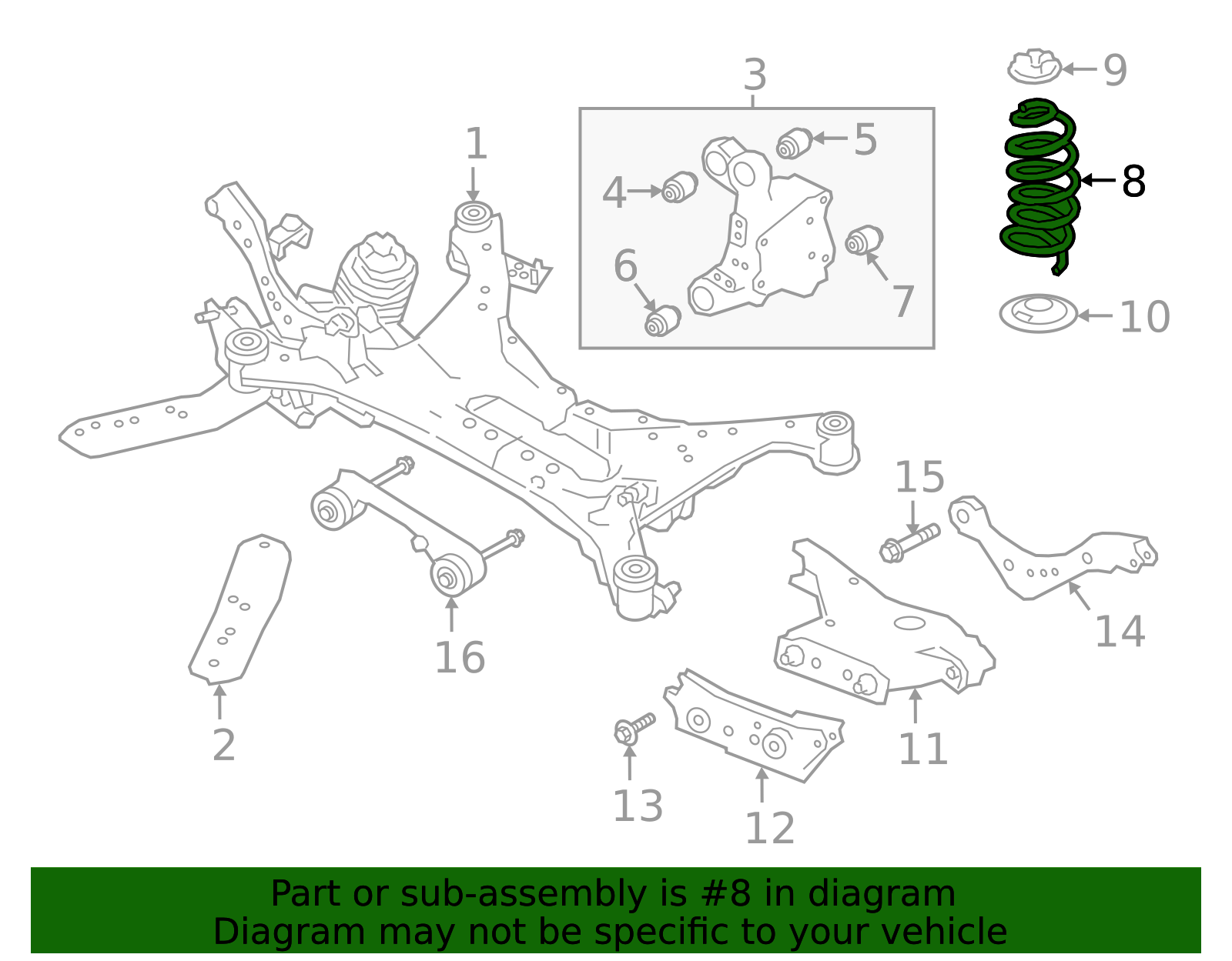 2019-2025 Nissan Altima Spring - Rear Suspension 55020-6AM0C | Bill Kay ...