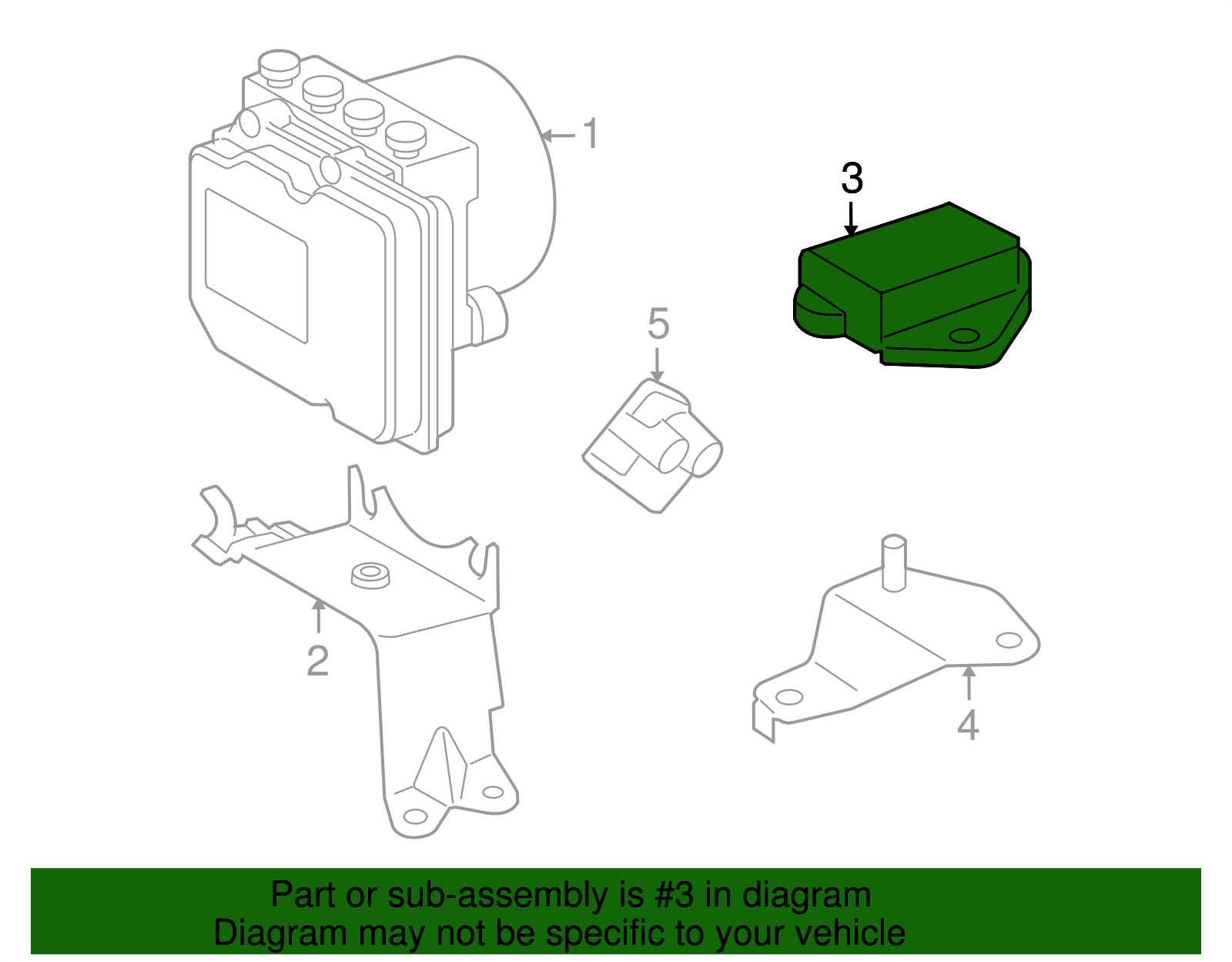 2009-2015 Toyota Yaw Rate Sensor 89183-0T010 | Toyota San Diego Parts