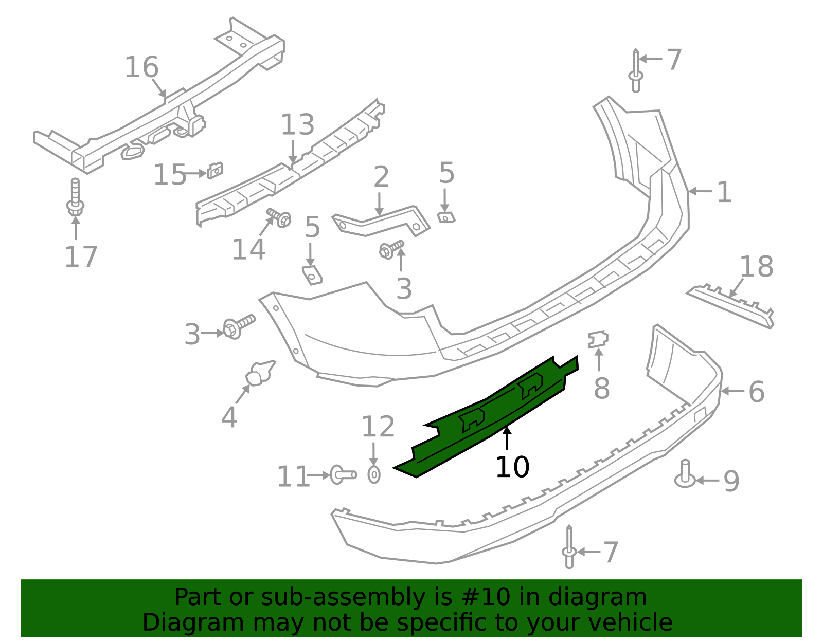 2020-2025 Ford Support lb5z17e855b | TascaParts.com