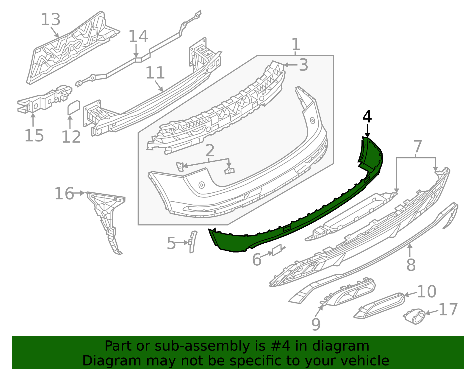 2021-2025 Audi Lower Cover 80A-807-527-A-GRU | Audi OEM Parts Online