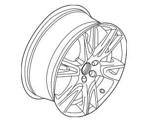 31423961 - Wheel Alloy - 2017-2020 Volvo | Volvo OEM Parts Direct