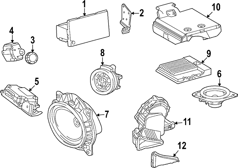 86280-0C240 - 2022-2024 Toyota Tundra - Amplifier | Nucar Toyota of ...