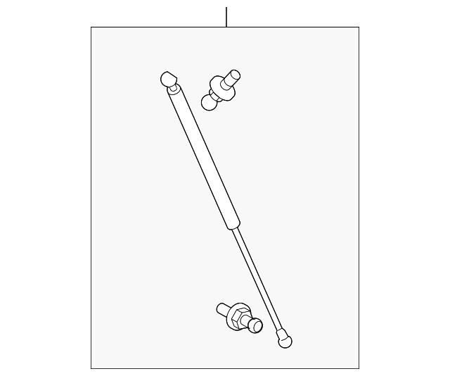 2008-2016 Toyota Land Cruiser Hood Lift Support (Right) 53440-69145 ...