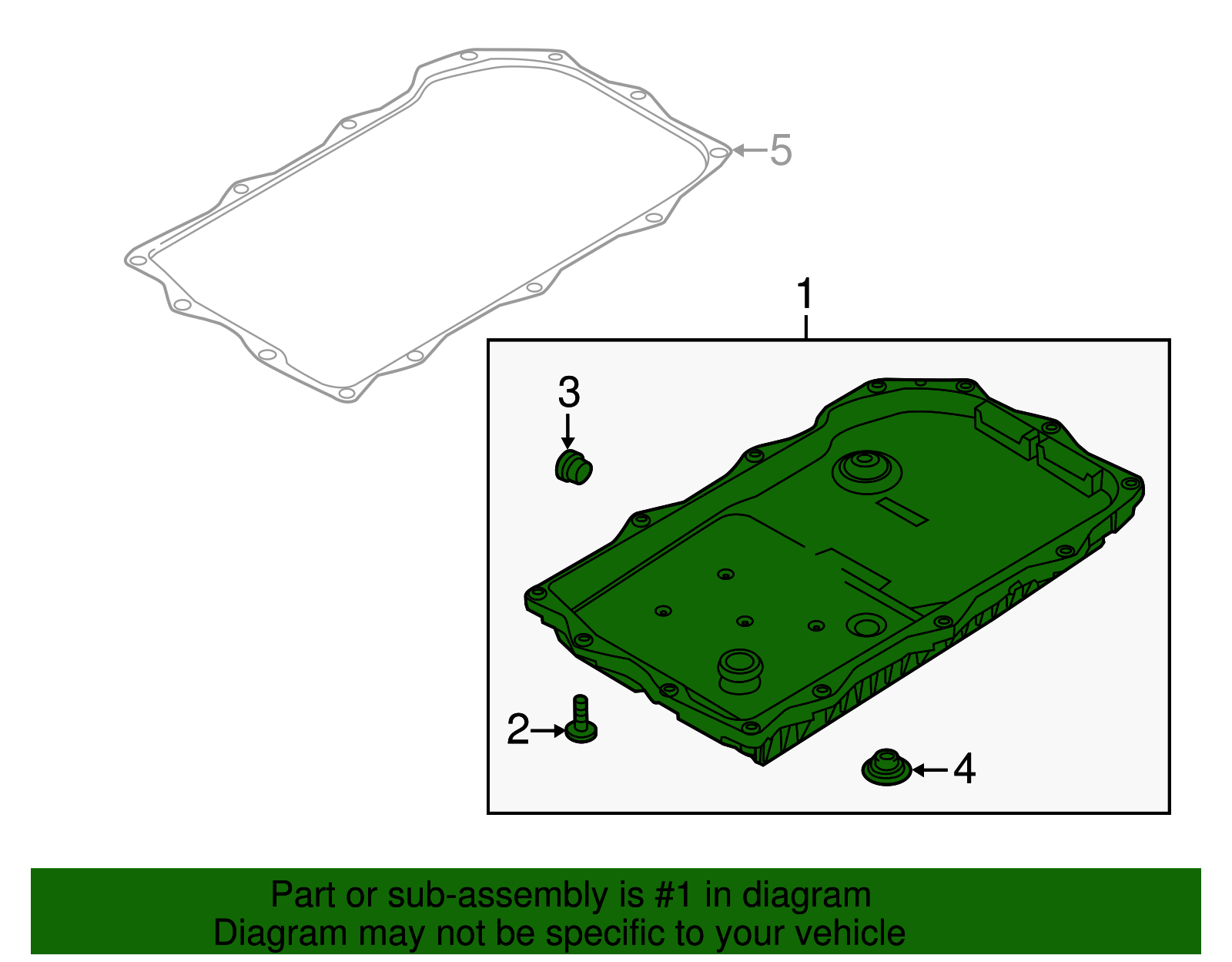 2013-2025 Mopar Transmission Oil Pan 68225344AA | Mopar Depot