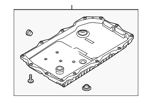 Transmission Oil Pan And Filter 68225344AA | Mopar Parts Hub