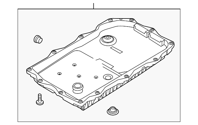 Transmission Oil Pan And Filter 68225344AA | Mopar Parts Hub