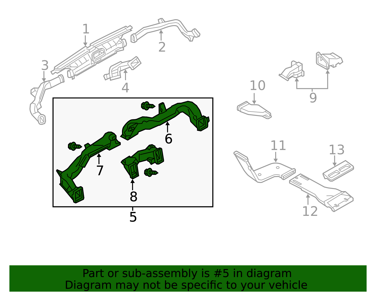 27860-6JF0A - 2019-2021 Nissan Armada - Air Distributor | World OEM ...