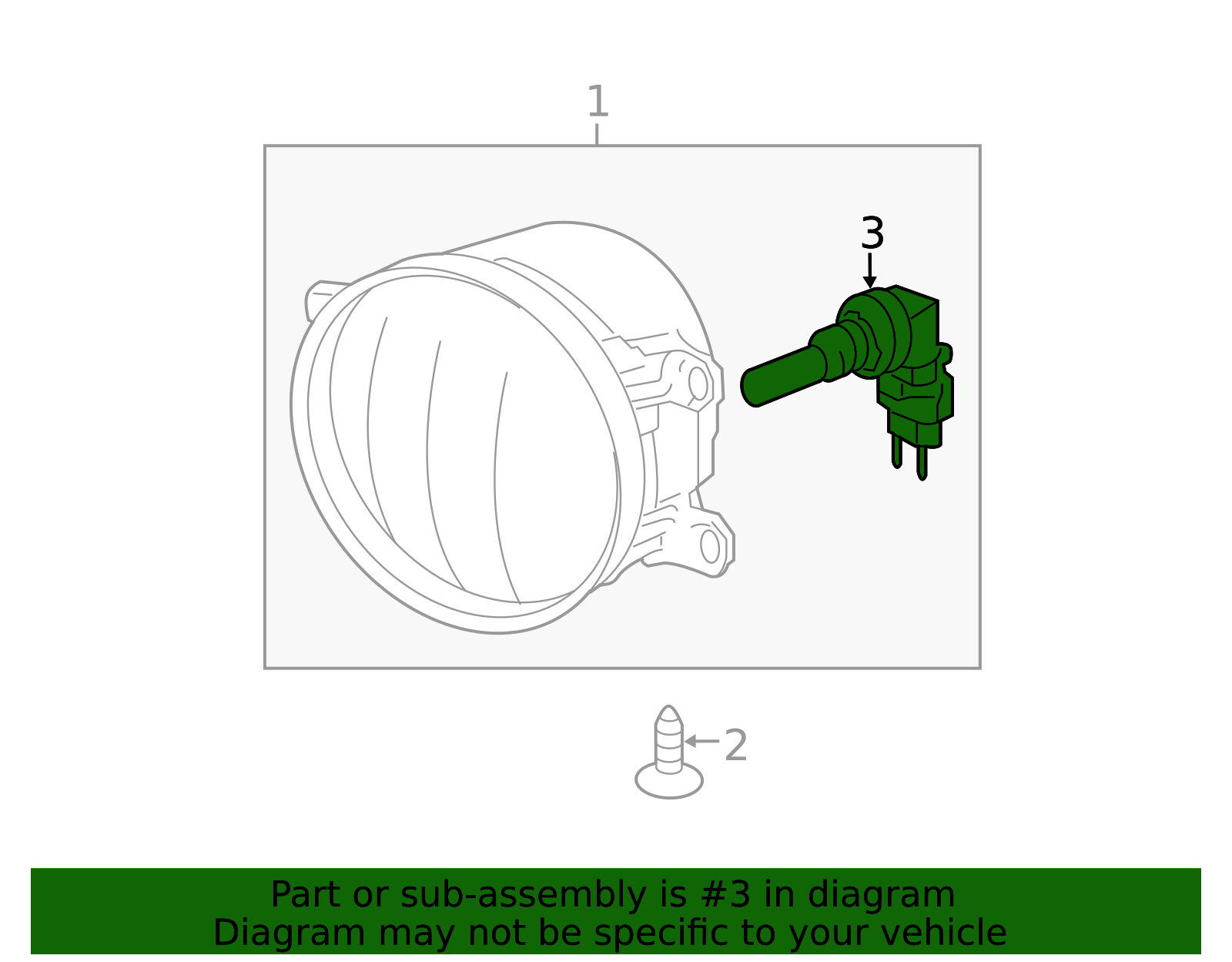 Genuine Official Toyota Fog Lamp Bulb part# 90981-13081 for 2006-2014 ...