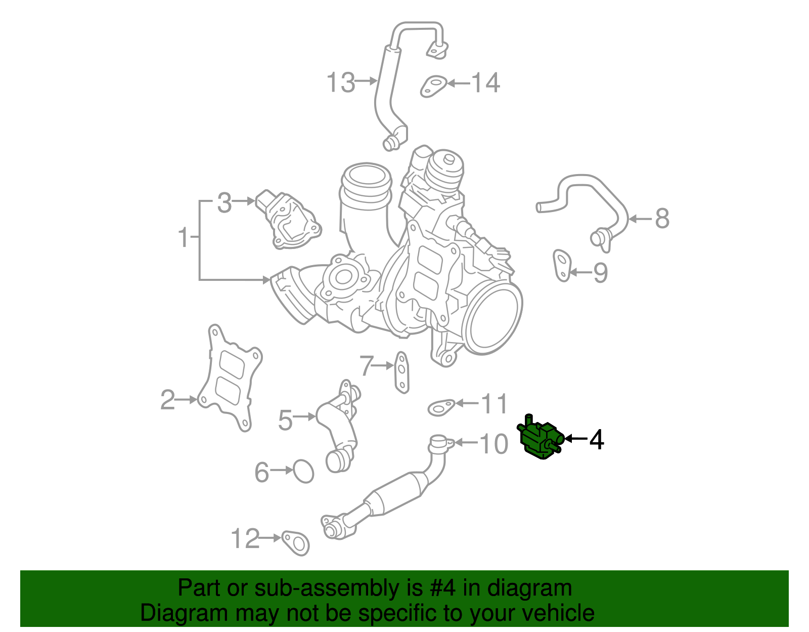 2014-2024 Volkswagen Solenoid Valve 06H-906-283-J | Volkswagen Parts Plus