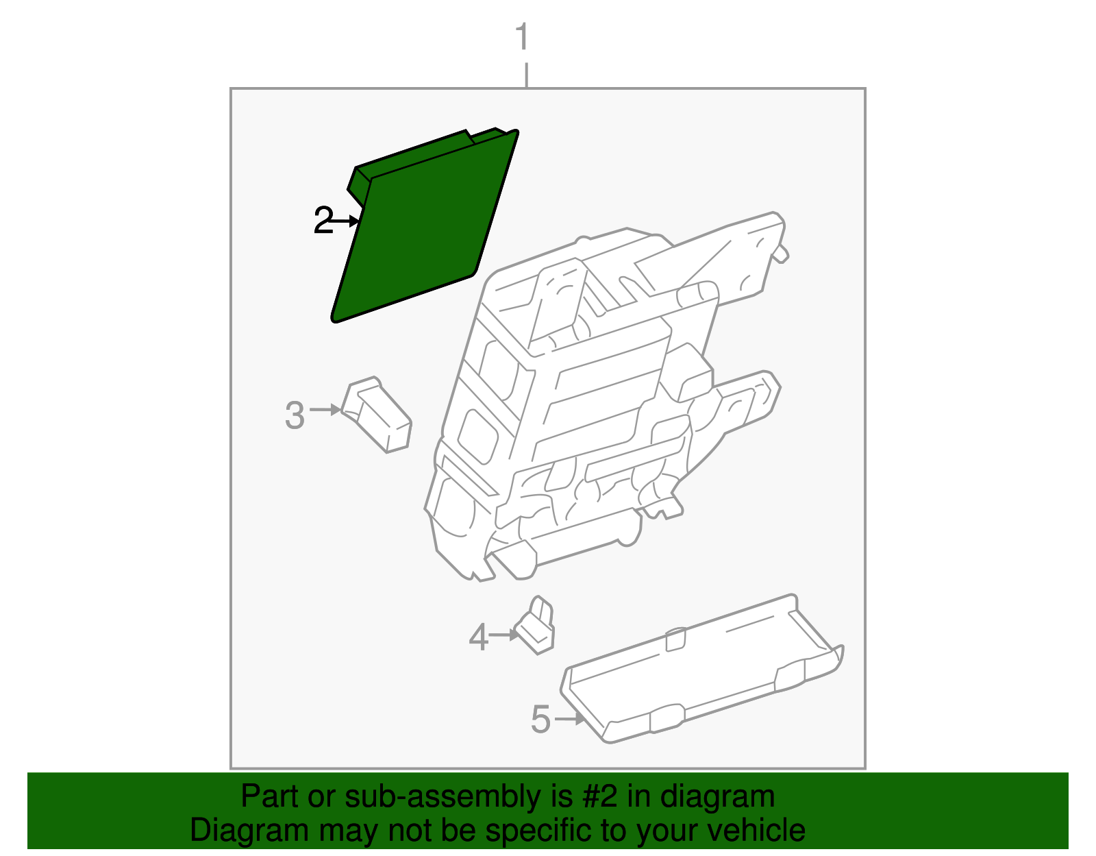 Genuine Toyota Engine Control Module (ECM) part# 89661-08141-84 for ...