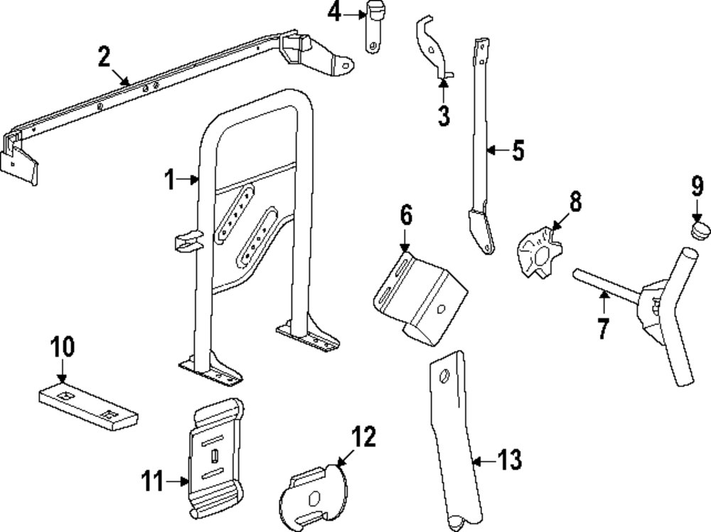 2024-2025 GM Upper Bracket 85029875 | Chevy OEM Parts