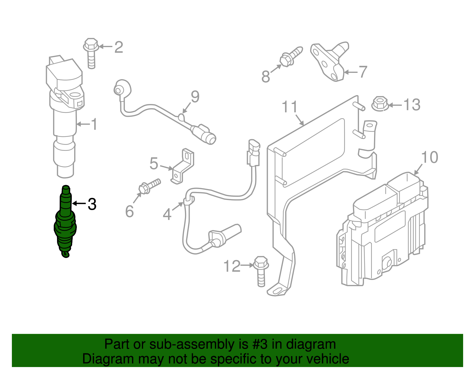 18849-09070 - Spark Plug 2017-2020 Kia | Kia.Parts Store