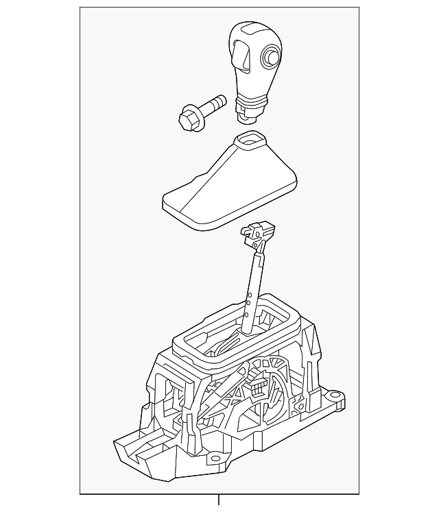 2016-2019 Ford Flex | Gear Shift Assembly | DA8Z-7210-CF | Walls' Ford ...