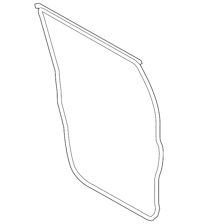 2019-2023 Ford Ranger | Door Weather-Strip | AB3Z-26253A10-B | Walls ...